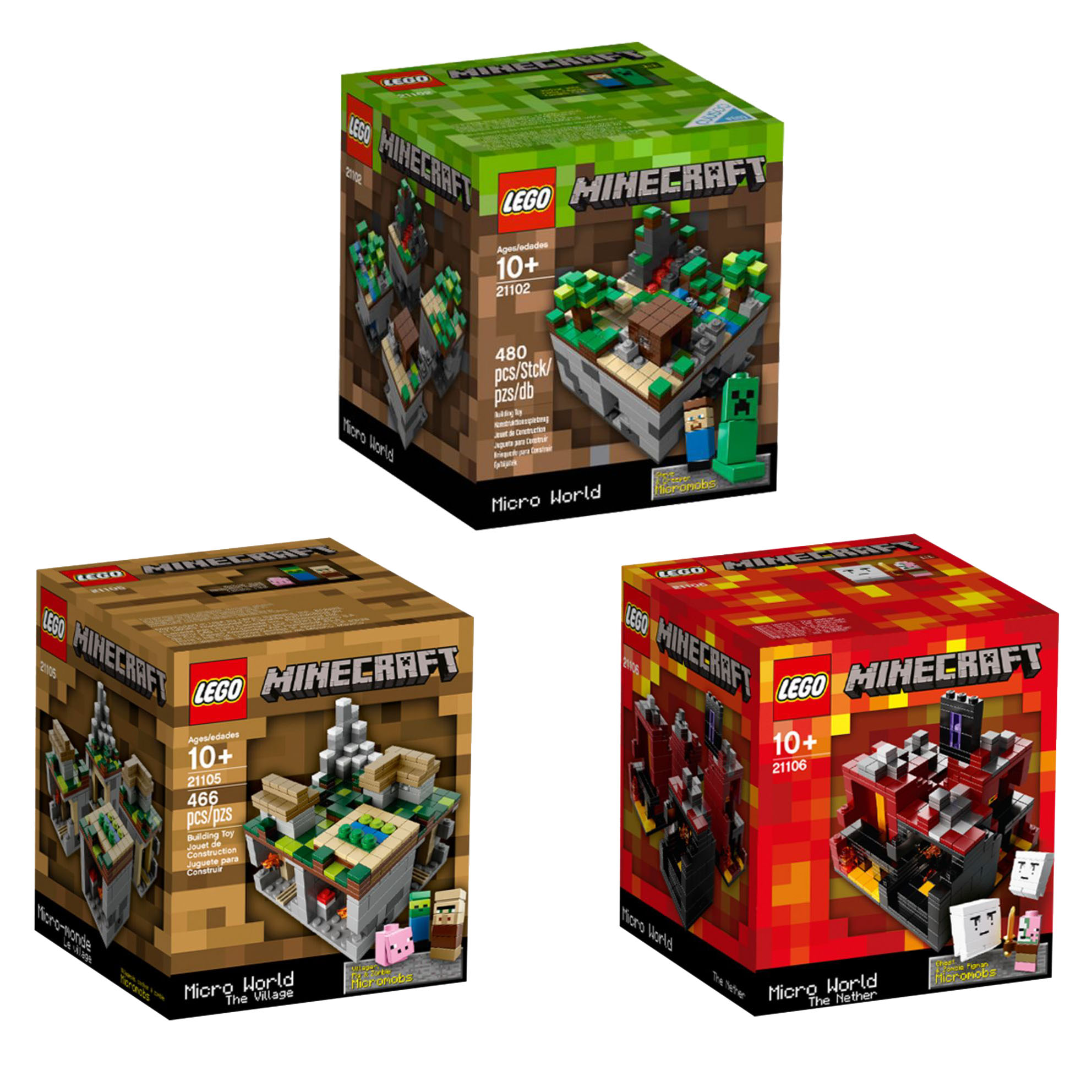 LEGO Minecraft Micro World | Modular Brick