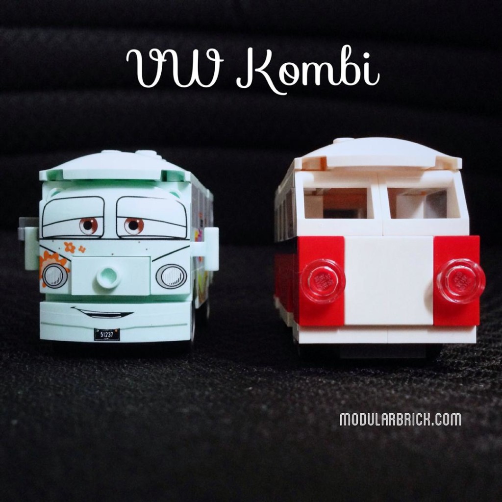 LEGO Mini VW Kombi Filmore 8487 Creator 40079 - Modular BrickModular Brick
